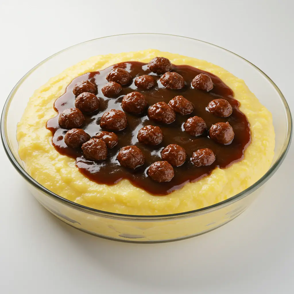 Receita de Angu Cremoso com Molho de Linguiça - Dicas e Dicas