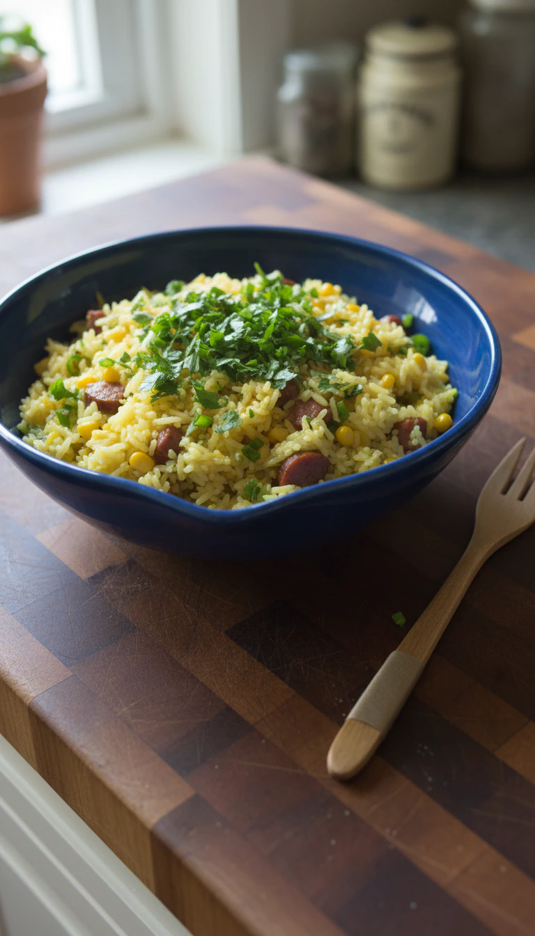 Receita de Arroz com Calabresa e Paio - Dicas e Dicas