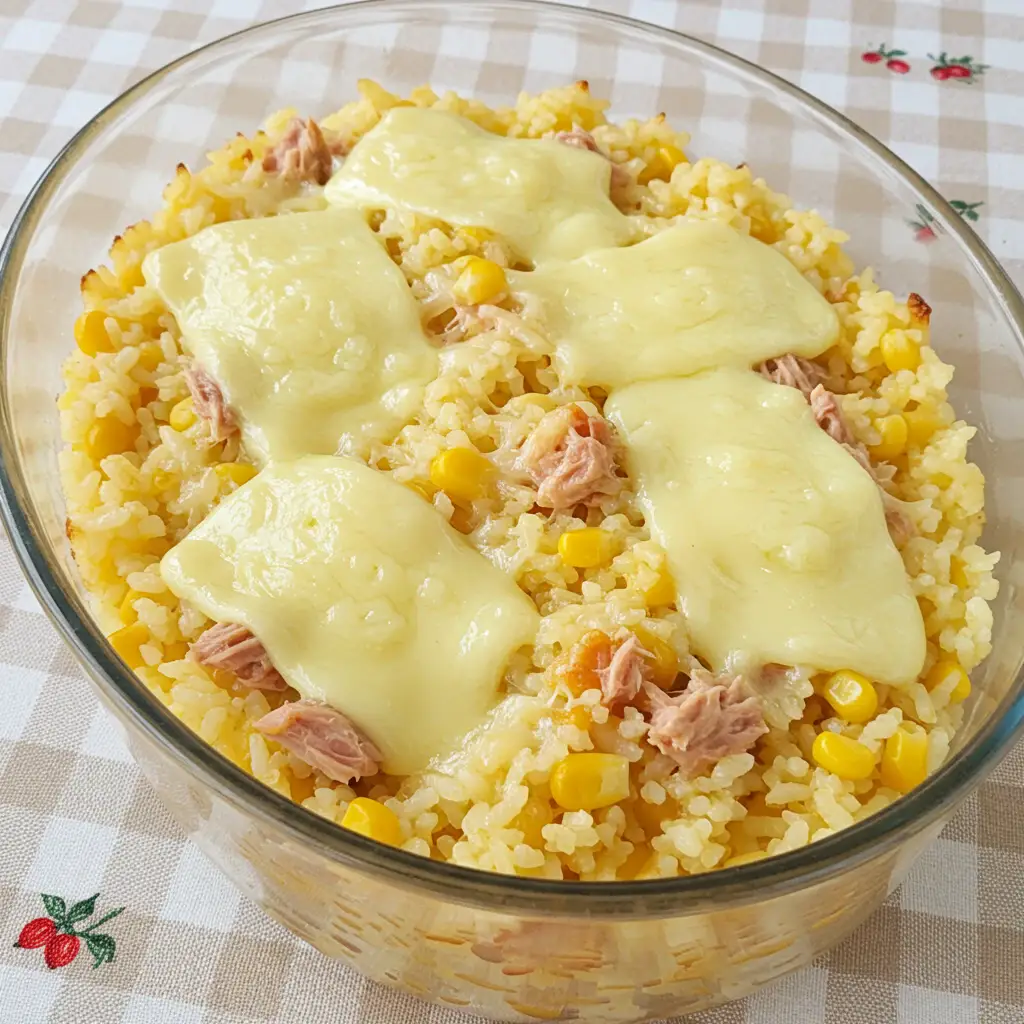 Receita de Arroz Cremoso com Atum, Milho e Queijo - Dicas e Dicas