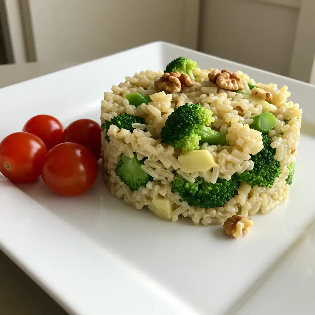 Receita de Arroz Integral com Brócolis, Nozes e Cheddar - Dicas e Dicas