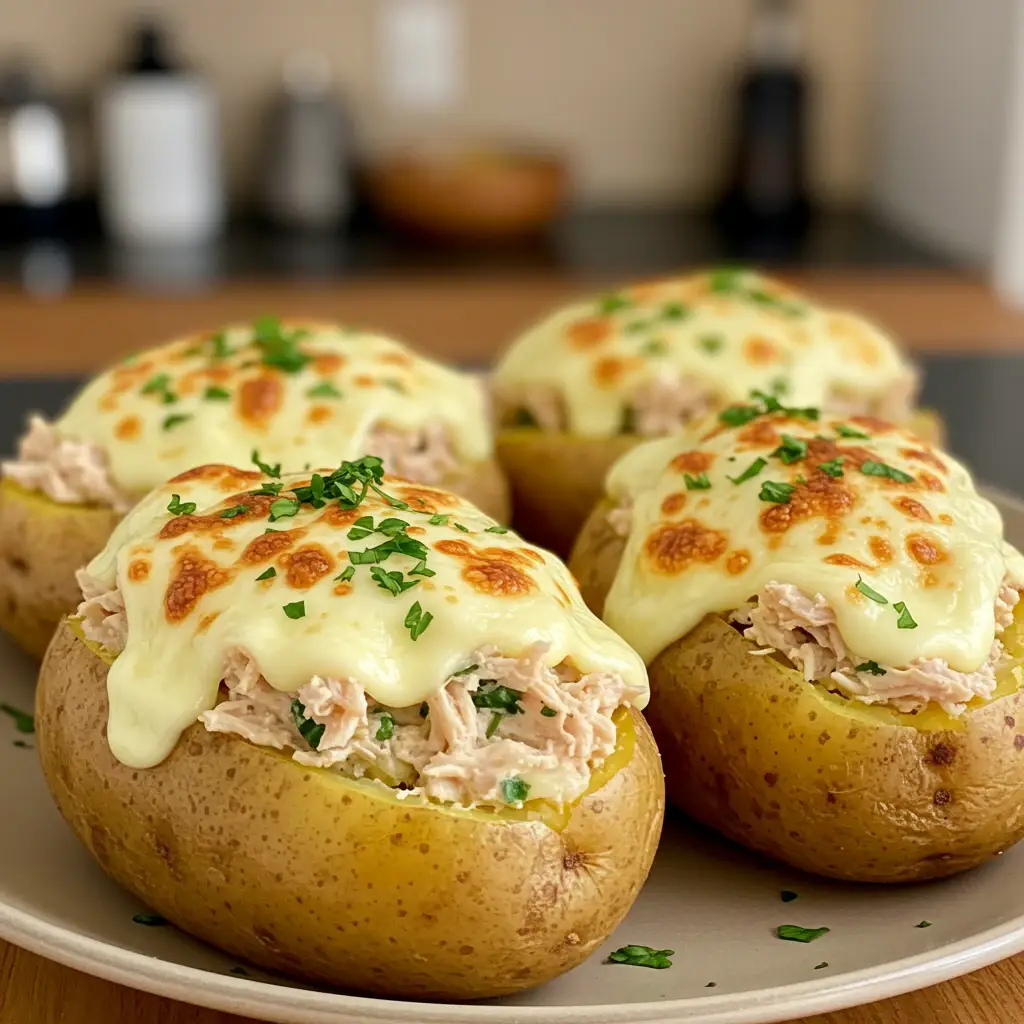 Receita de Batata recheada de frango da Van - Dicas e Dicas