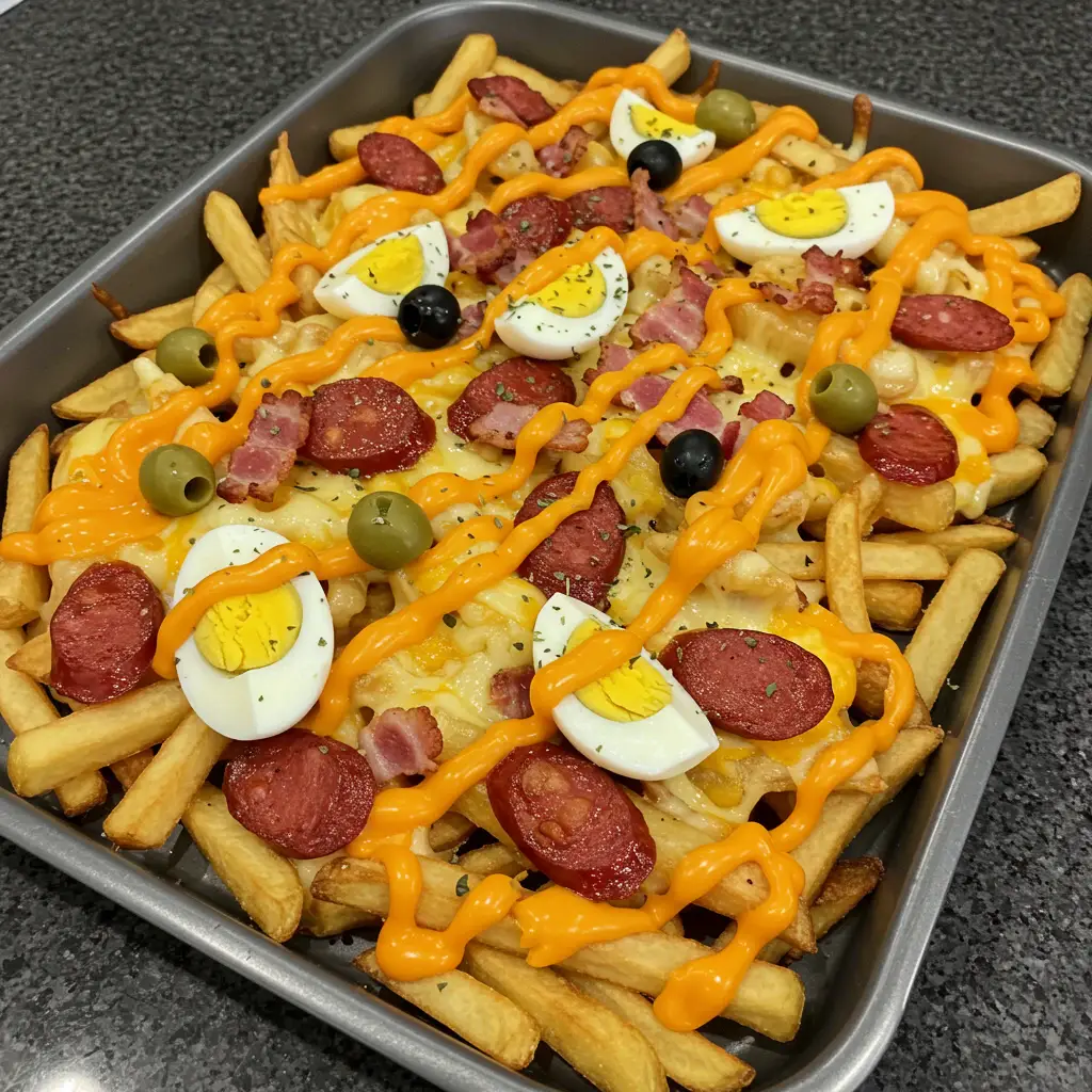 Receita de Batata Rústica com Calabresa e Bacon - Dicas e Dicas