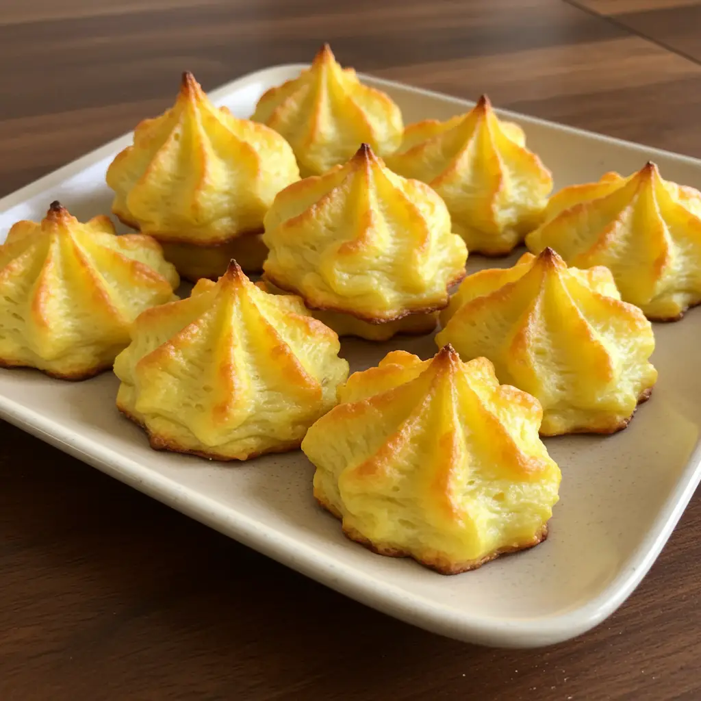 Receita de Batatinhas Duchesse ao Forno - Dicas e Dicas