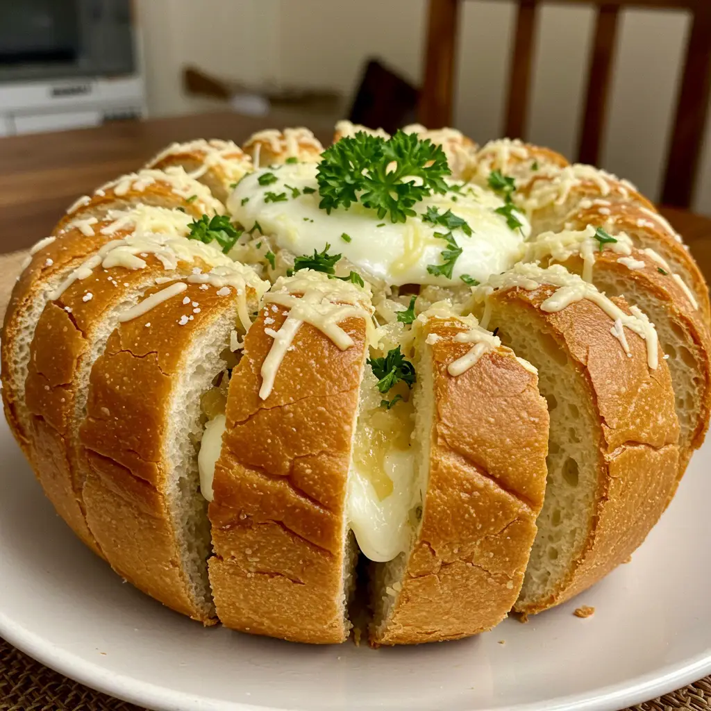 Receita de Blooming Onion Bread - Dicas e Dicas