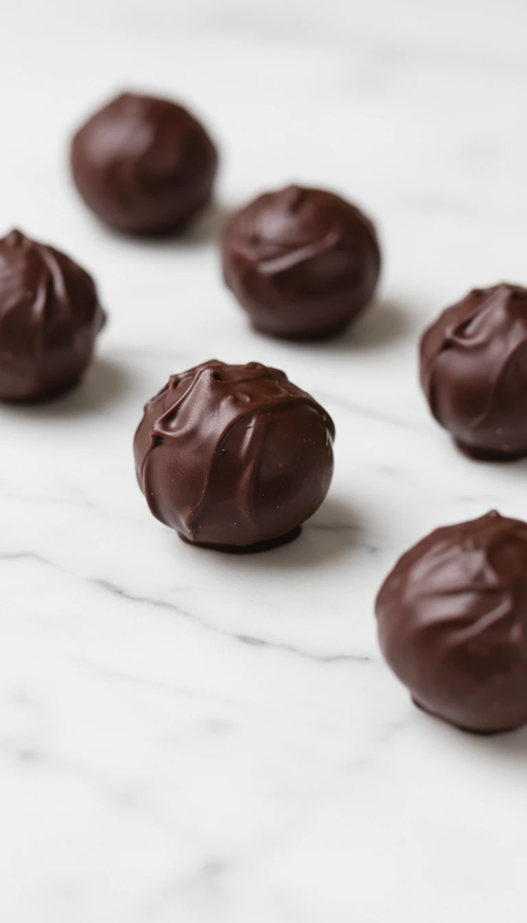 Receita de Bombons de Brigadeiro Gourmet com Chocolate Temperado ...