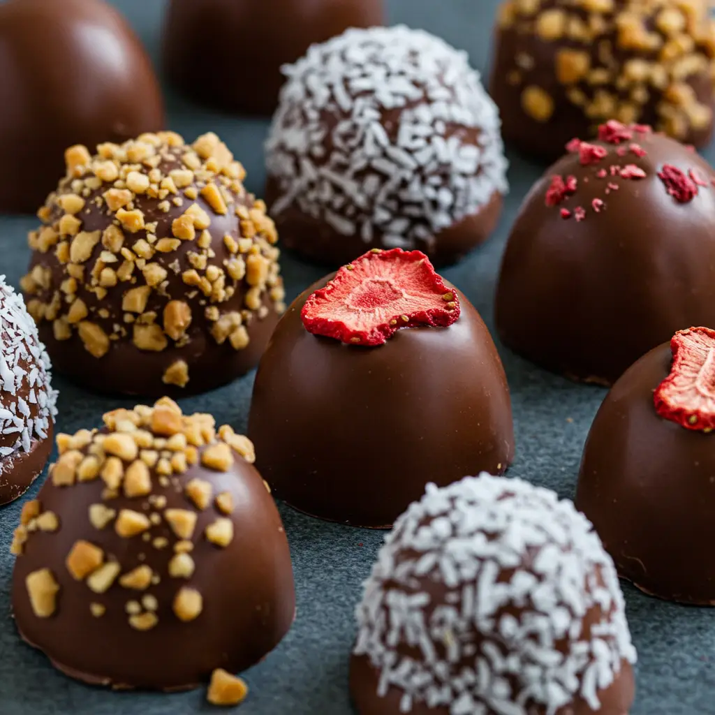 Receita de Bombons Trufados Gourmet - Dicas e Dicas