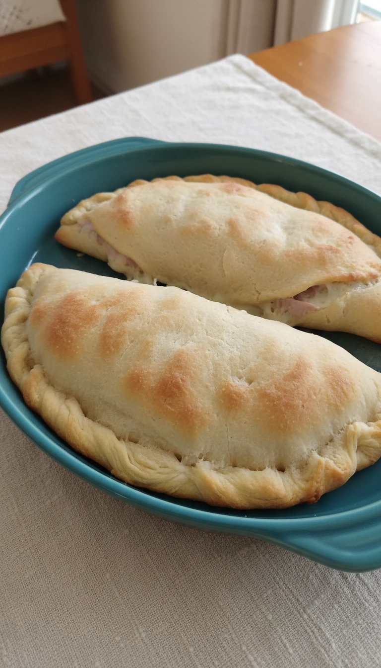 Receita de Calzone de Presunto e Mussarela - Dicas e Dicas