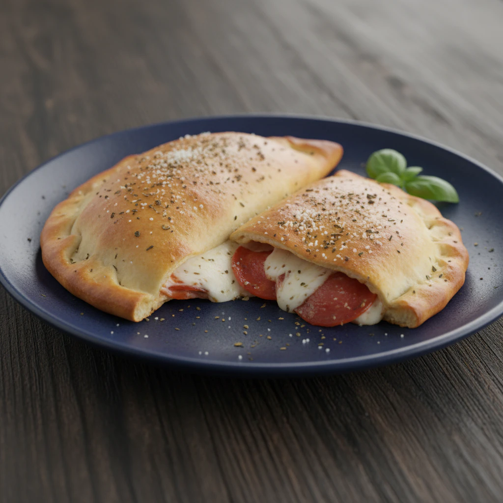 Receita de Calzone de Queijo e Presunto - Dicas e Dicas