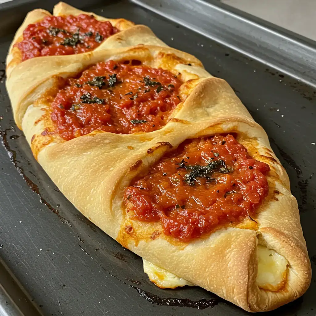 Receita de Calzone de Ricota e Presunto - Dicas e Dicas