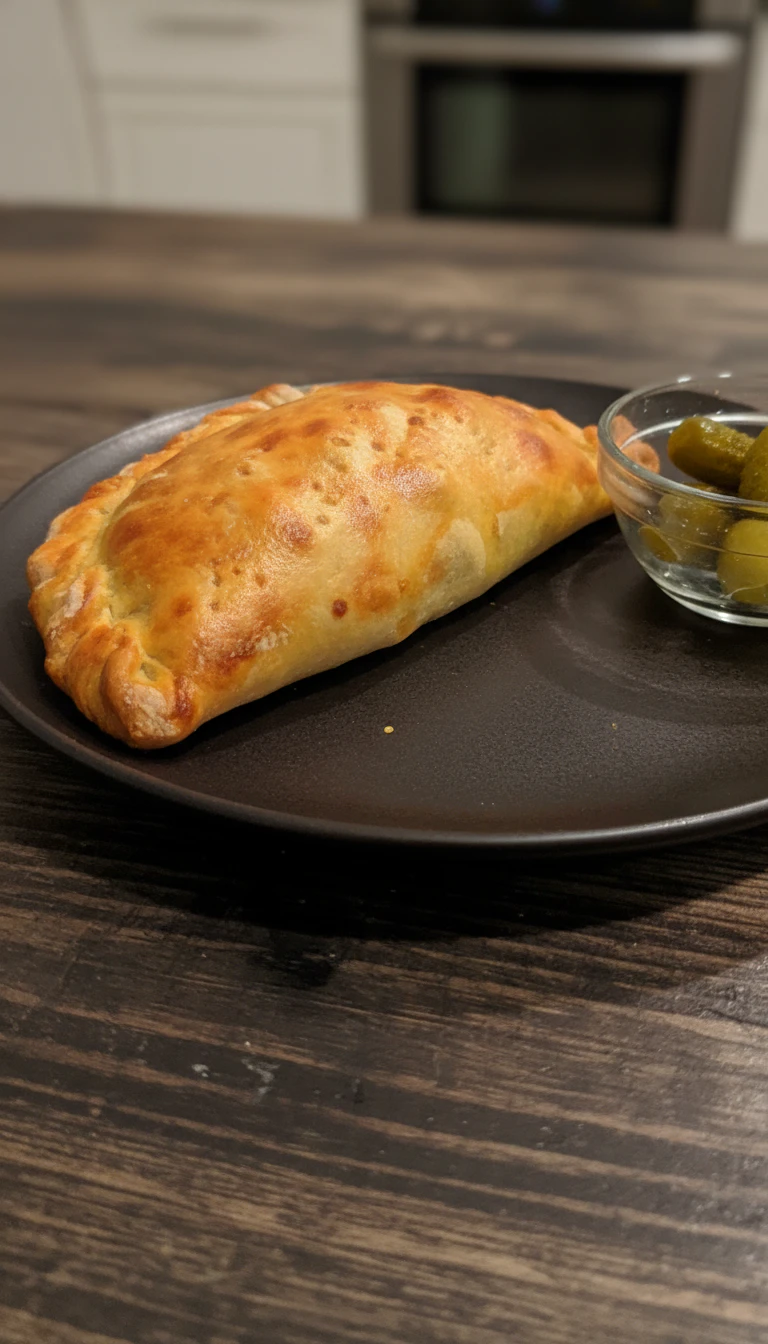 Receita de Calzone de Ricota e Presunto - Dicas e Dicas