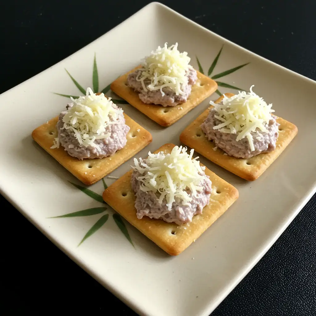 Receita de Canapés de Atum com Cream Cracker - Dicas e Dicas