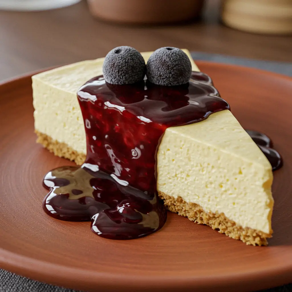 Receita de Cheesecake Cremoso com Coulis de Amoras - Dicas e Dicas