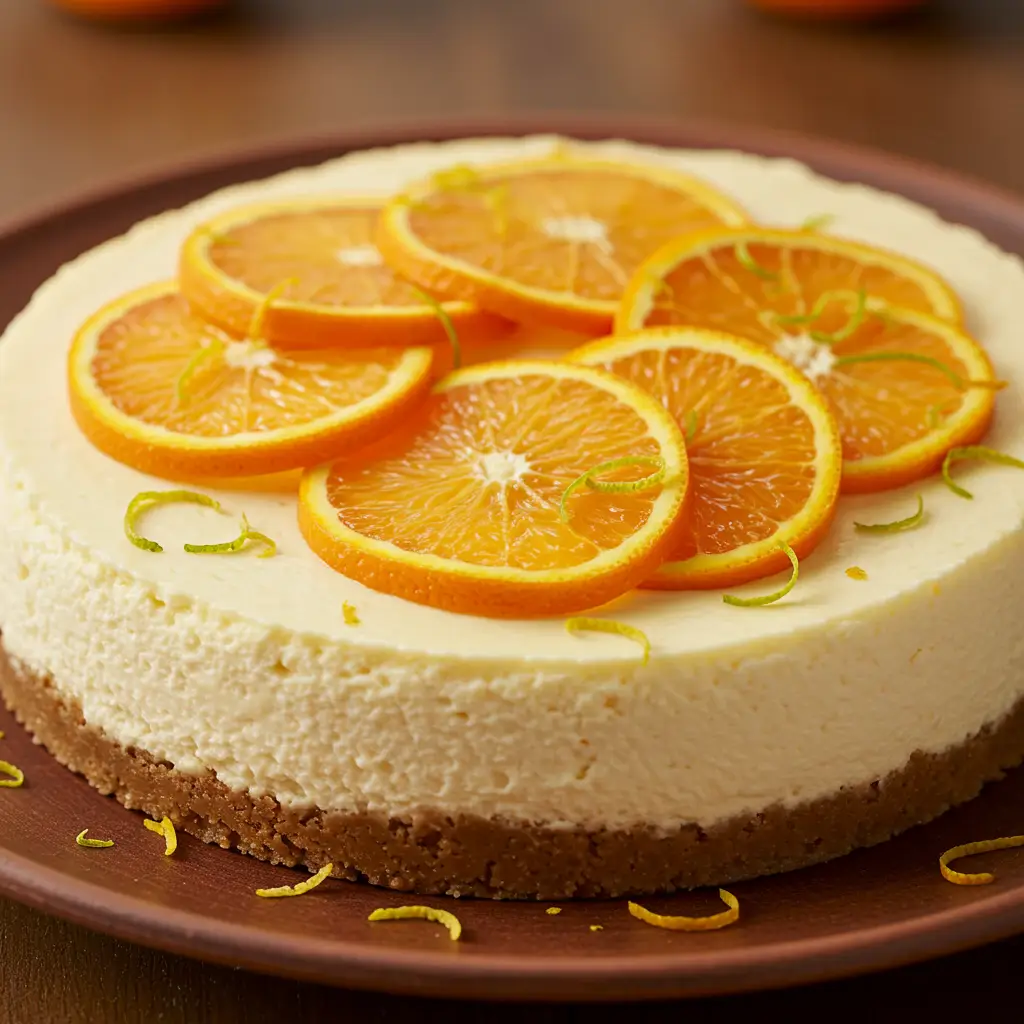 Receita de Cheesecake Cremoso de Laranja - Dicas e Dicas