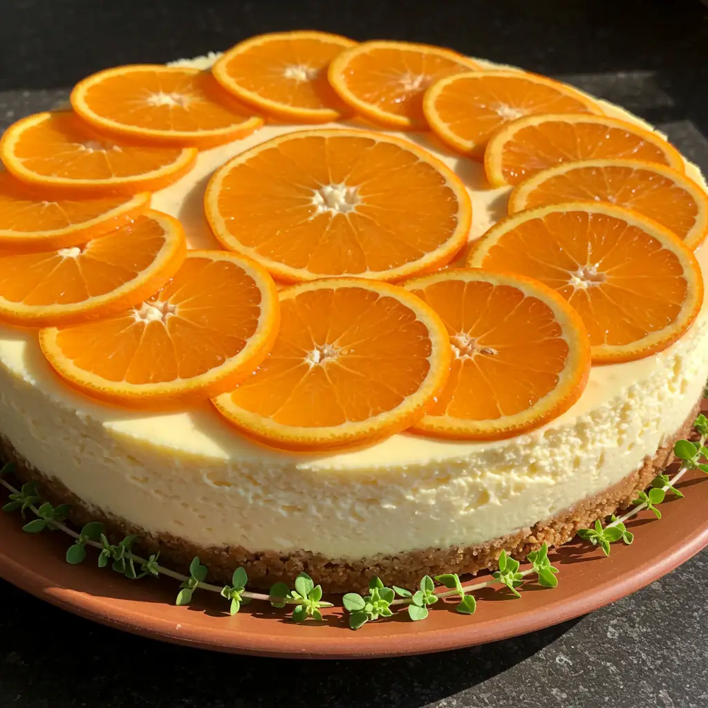 Receita de Cheesecake Cremoso de Laranja - Dicas e Dicas