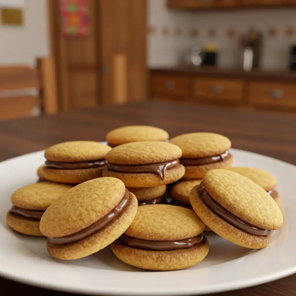 Receita de Cookie recheado com nutella - Dicas e Dicas