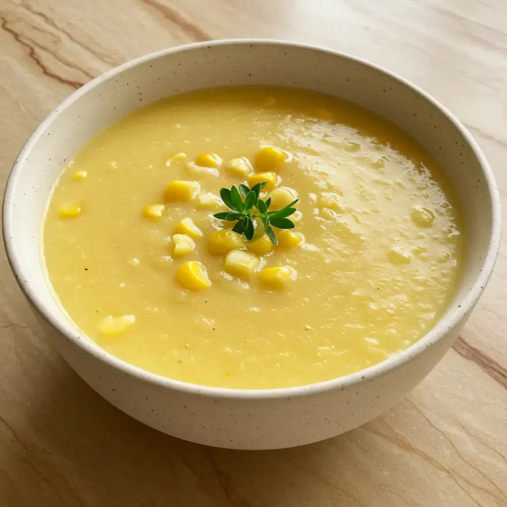 Receita de Cremosa Sopa de Milho Verde - Dicas e Dicas