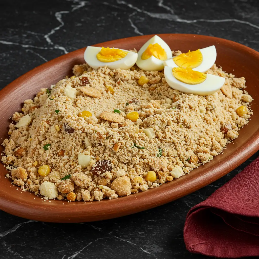 Receita de Farofa Crocante de Cream Cracker com Milho e Azeitonas ...
