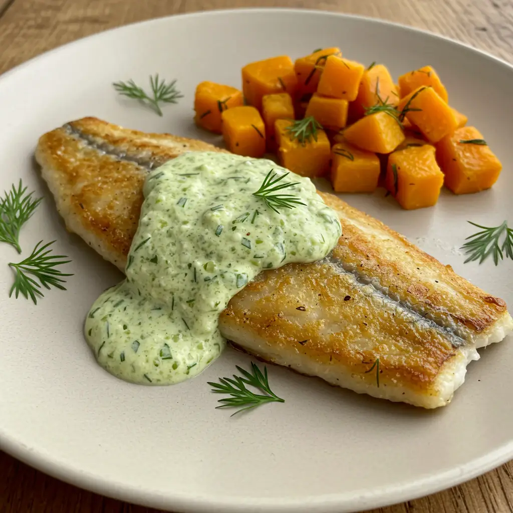 Receita de Filé de Pescada ao Dill com Molho Leve - Dicas e Dicas