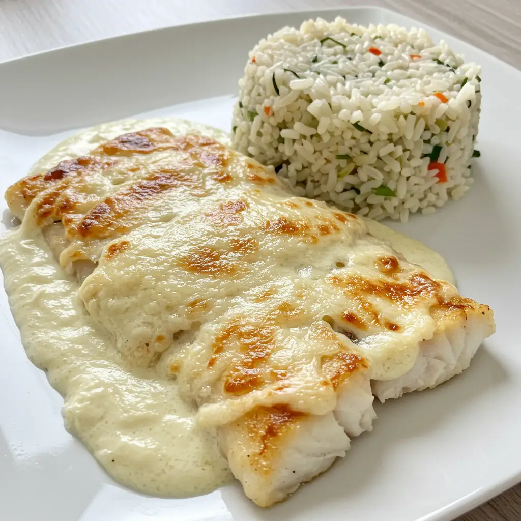 Receita de Filé de Saint Peter ao Molho Branco Cremoso - Dicas e Dicas