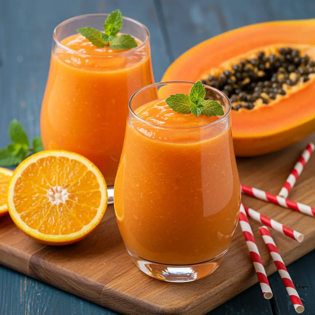 Receita de Flan Cremoso de Mamão Papaya - Dicas e Dicas