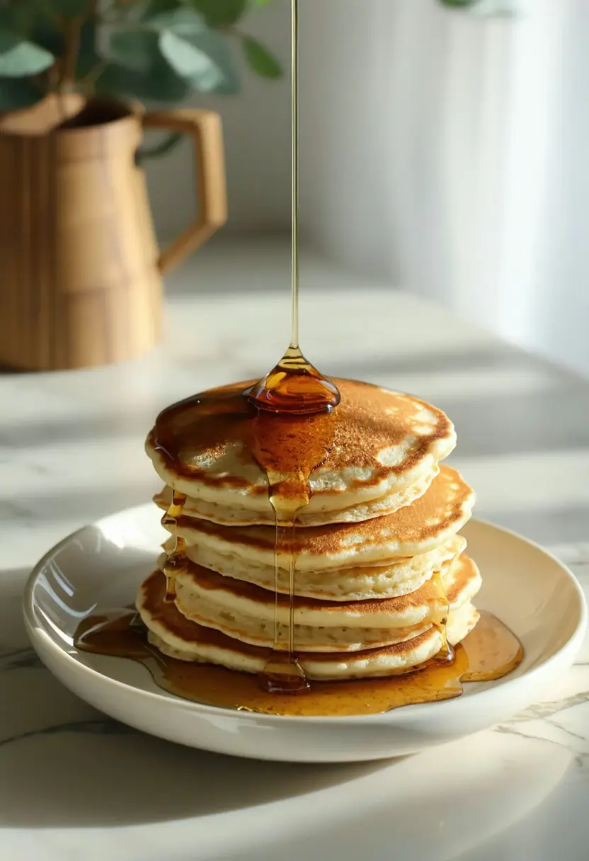 Receita de Panquecas Fofas com Mel de Maple - Dicas e Dicas