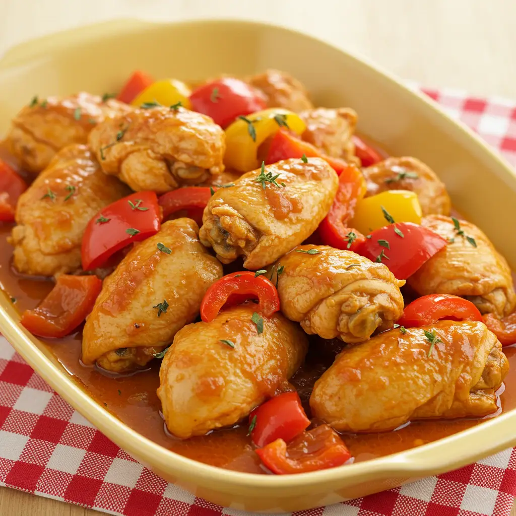 Receita de Frango com Molho de Laranja e Pimentões - Dicas e Dicas