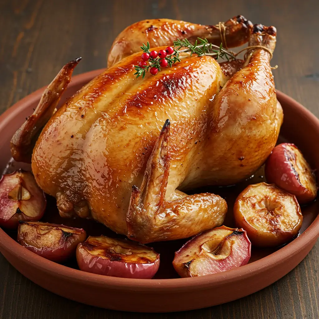 Receita de Frango Recheado com Castanhas e Maçã - Dicas e Dicas
