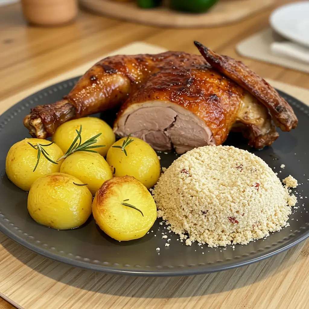 Receita de Frango Recheado com Farofa Deliciosa - Dicas e Dicas