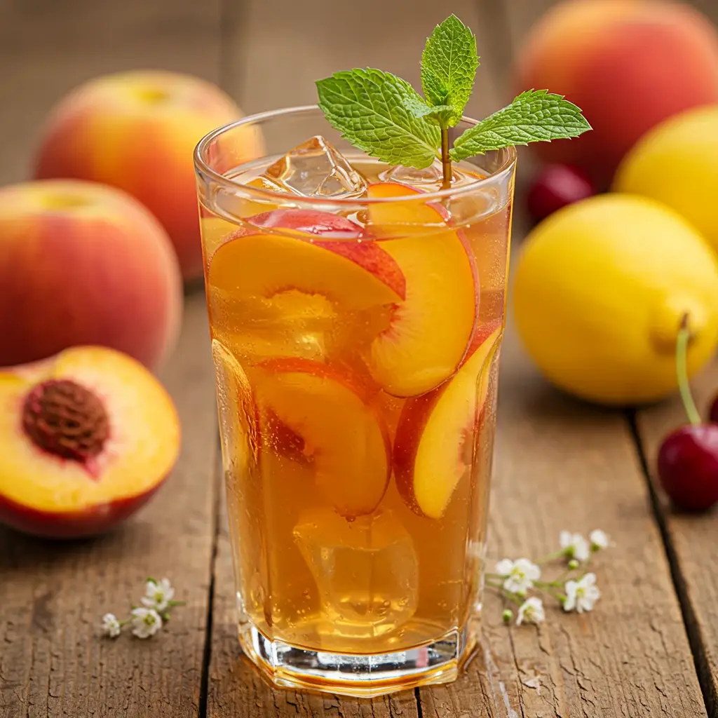 Receita de Ice Tea de Pêssego - Dicas e Dicas
