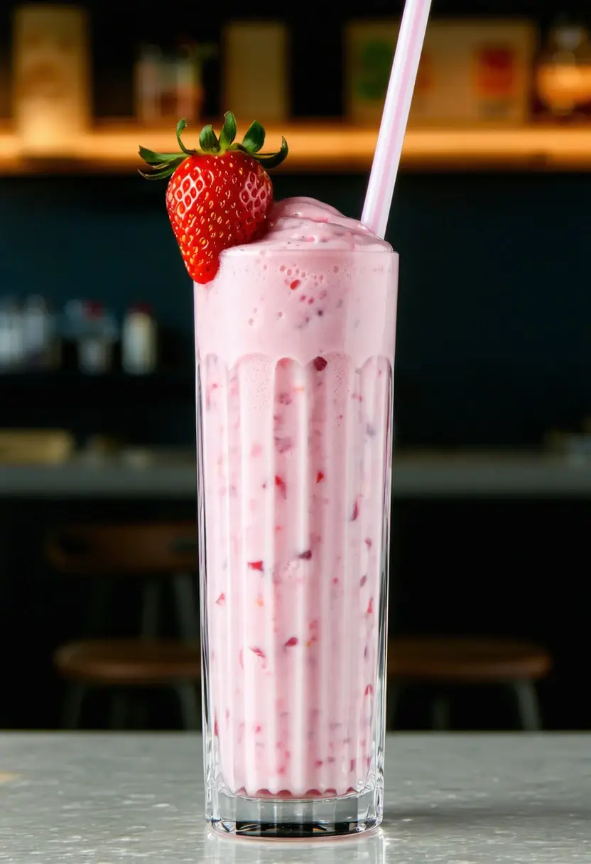 Receita de Milkshake de Morango Vegano - Dicas e Dicas