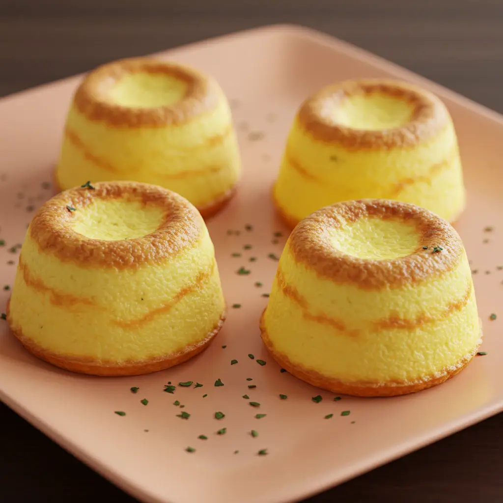 Receita de Mini Pudim de Parmesão: Receita Deliciosa - Dicas e Dicas