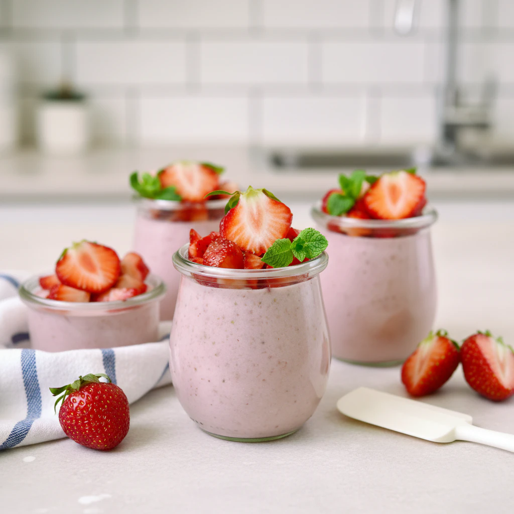 Receita de Mousse de Morango Cremoso - Dicas e Dicas