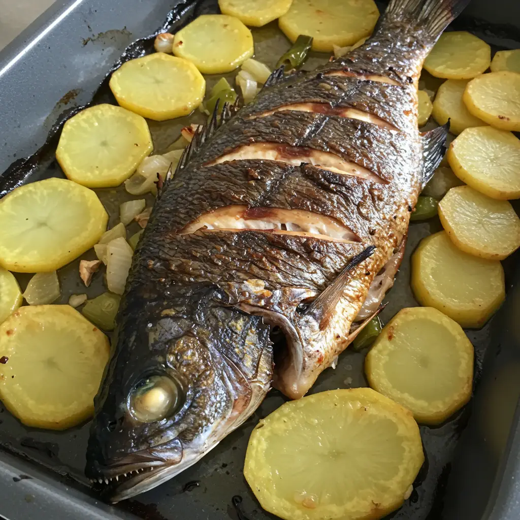Receita de Pacu Assado com Farofa de Mandioca - Dicas e Dicas