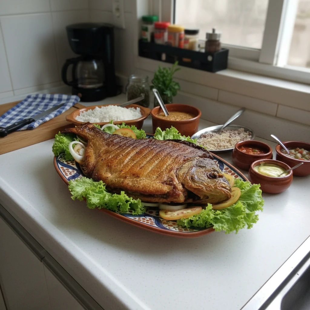 Receita de Pacú Assado com Legumes e Mussarela - Dicas e Dicas