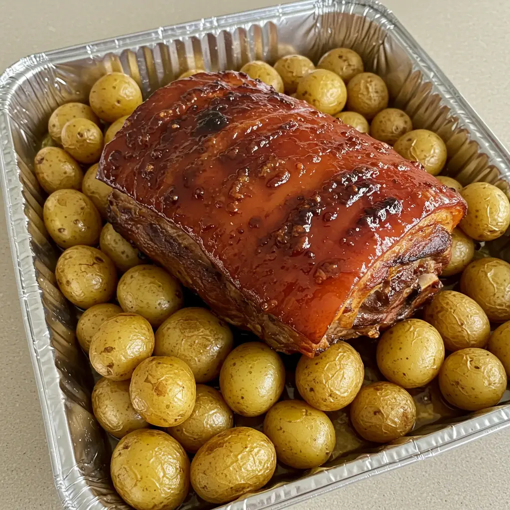 Receita de Paleta Suína Assada com Batatas - Dicas e Dicas