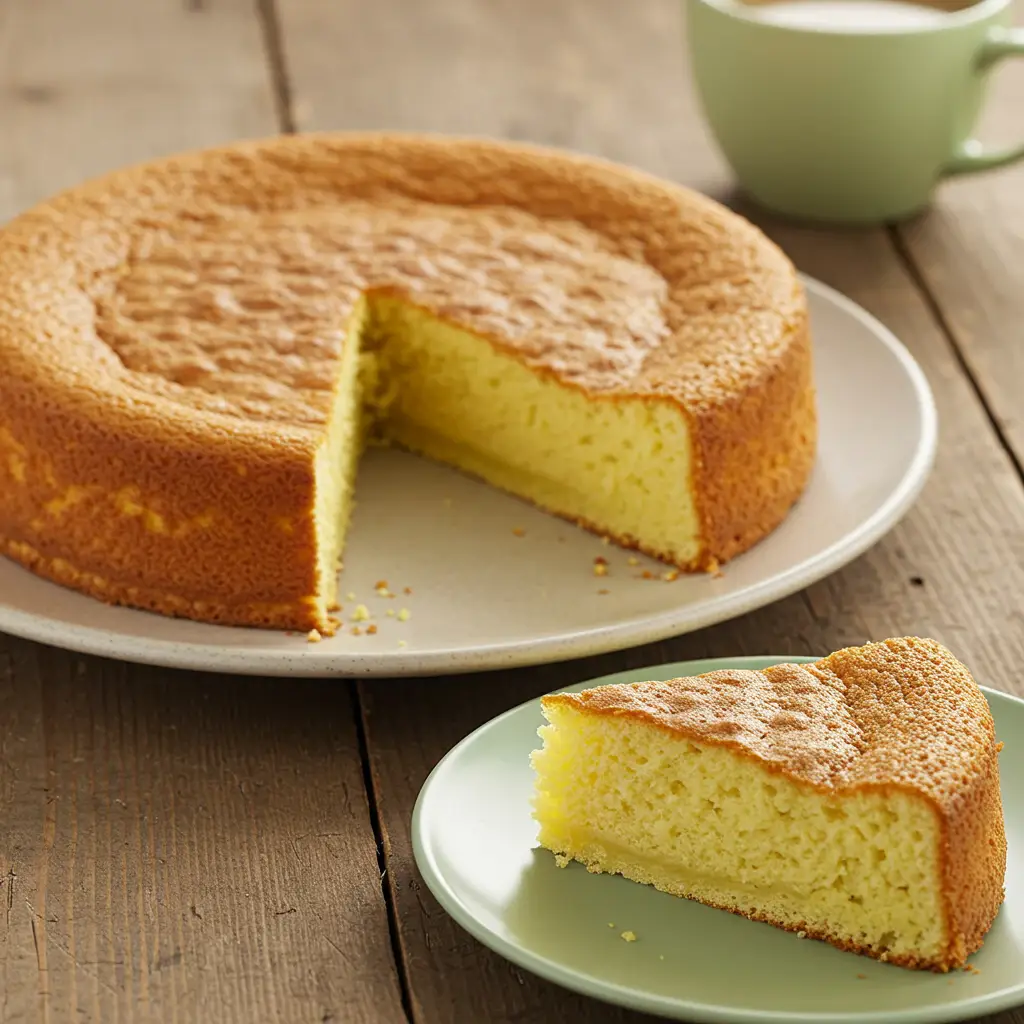 Receita de Pão-de-ló Simples de Amido - Dicas e Dicas