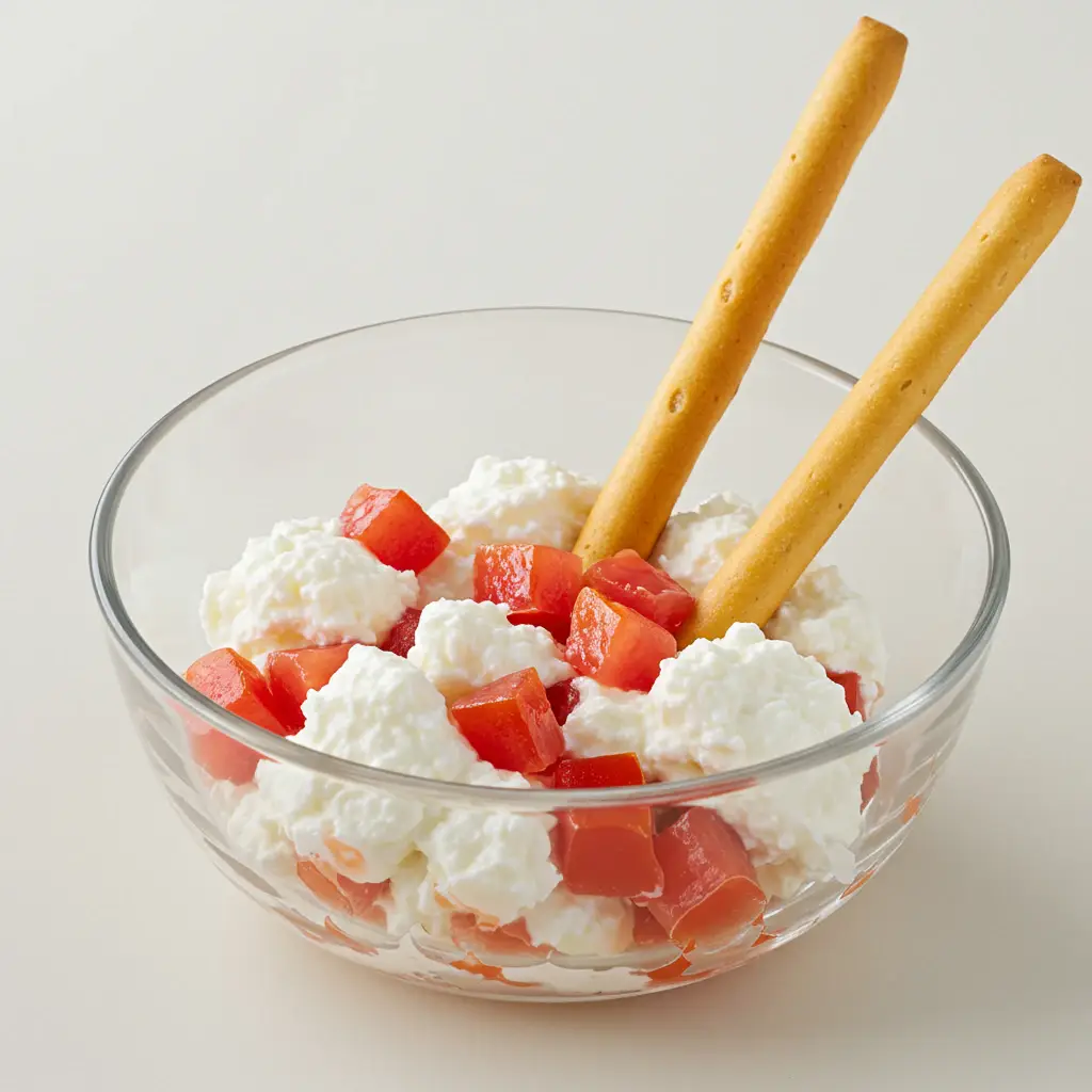 Receita de Patê Light de Queijo Cottage com Tomate - Dicas e Dicas