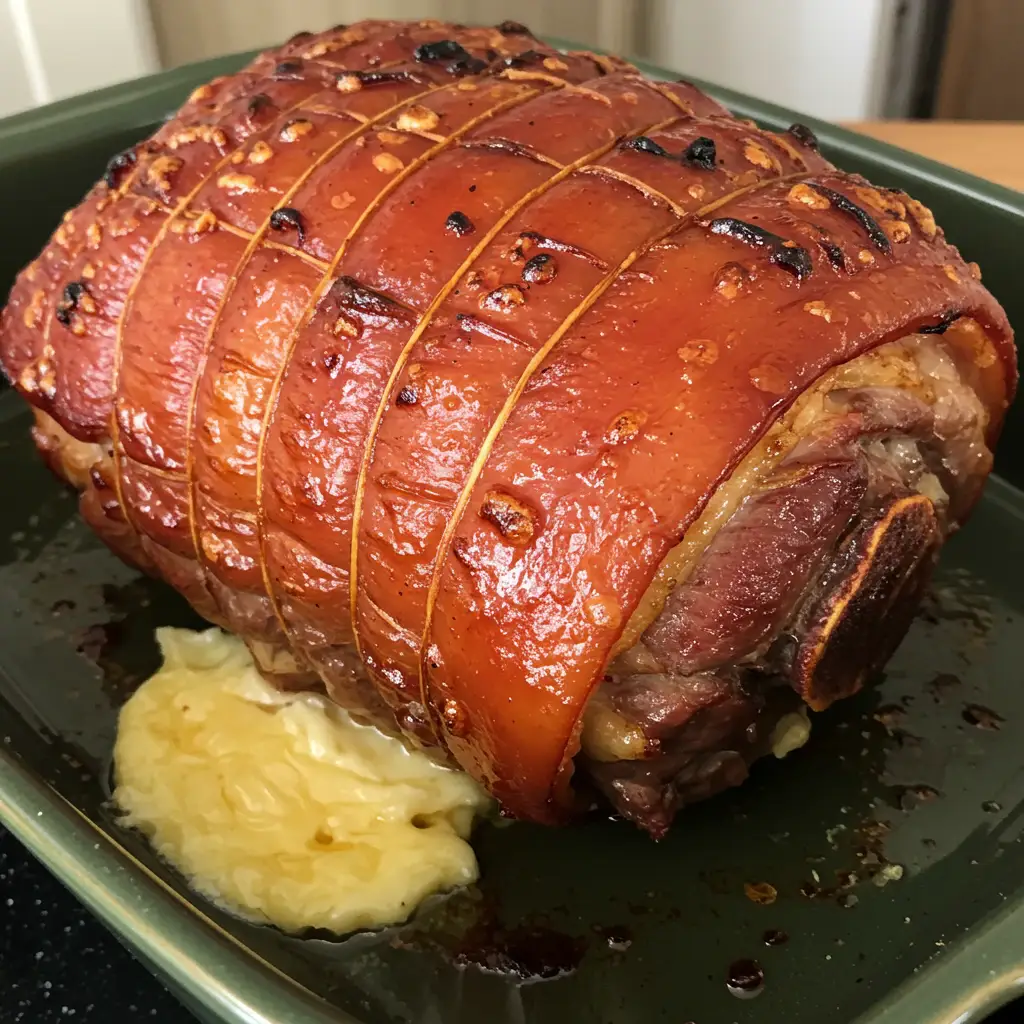 Receita de Pernil Suíno Recheado com Calabresa e Queijos - Dicas e Dicas