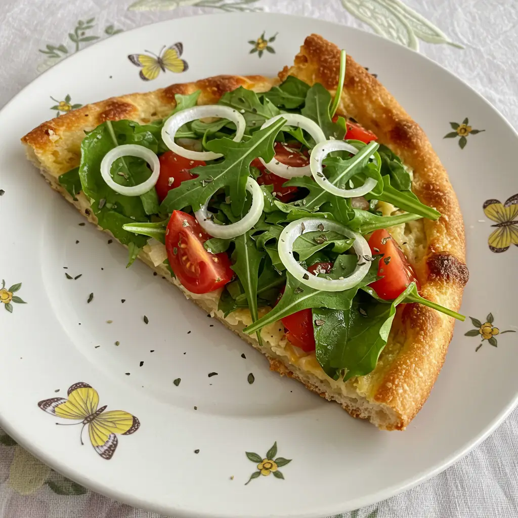 Receita de Pizza de Rúcula com Molho Especial - Dicas e Dicas