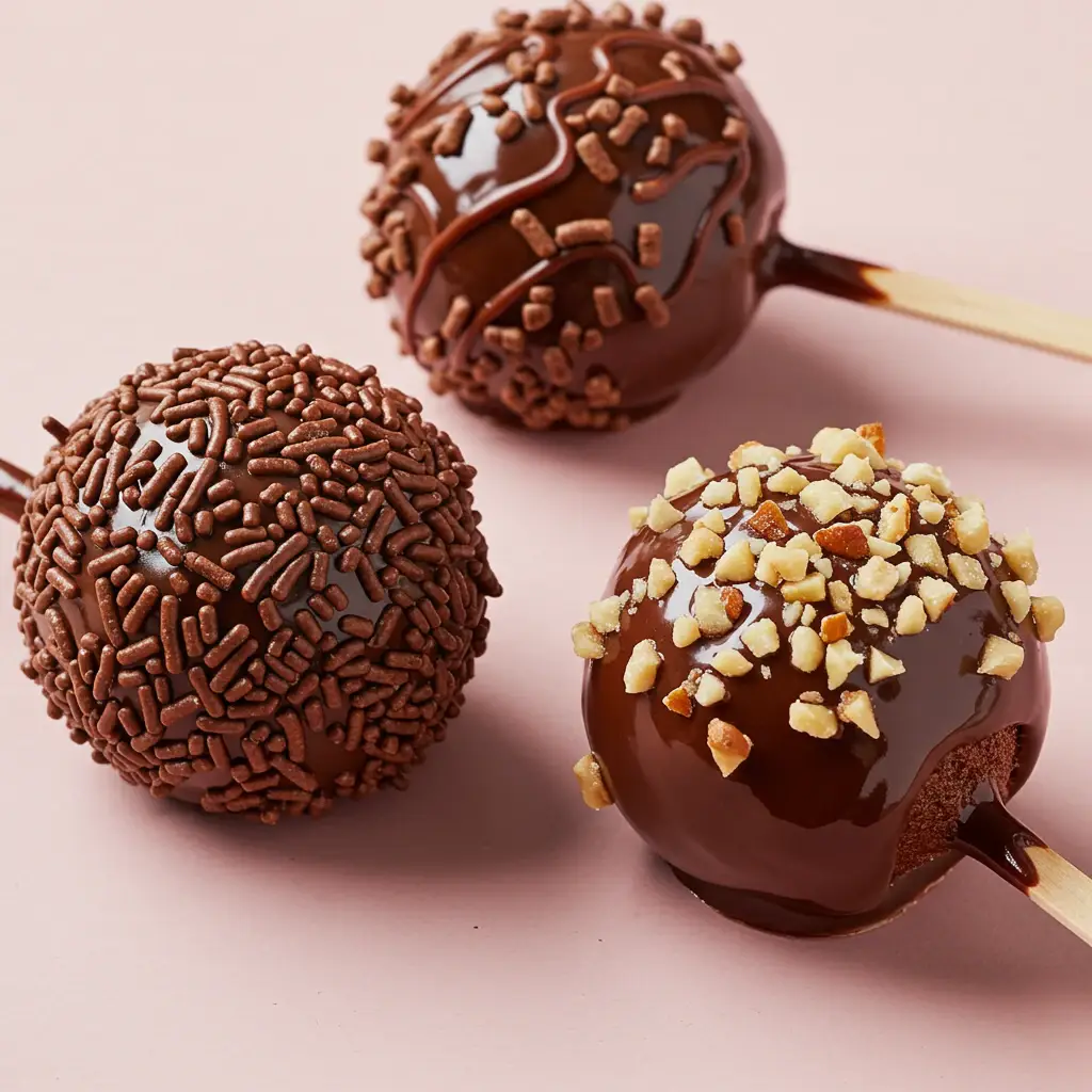 Receita de Pop Cakes de Chocolate - Dicas e Dicas