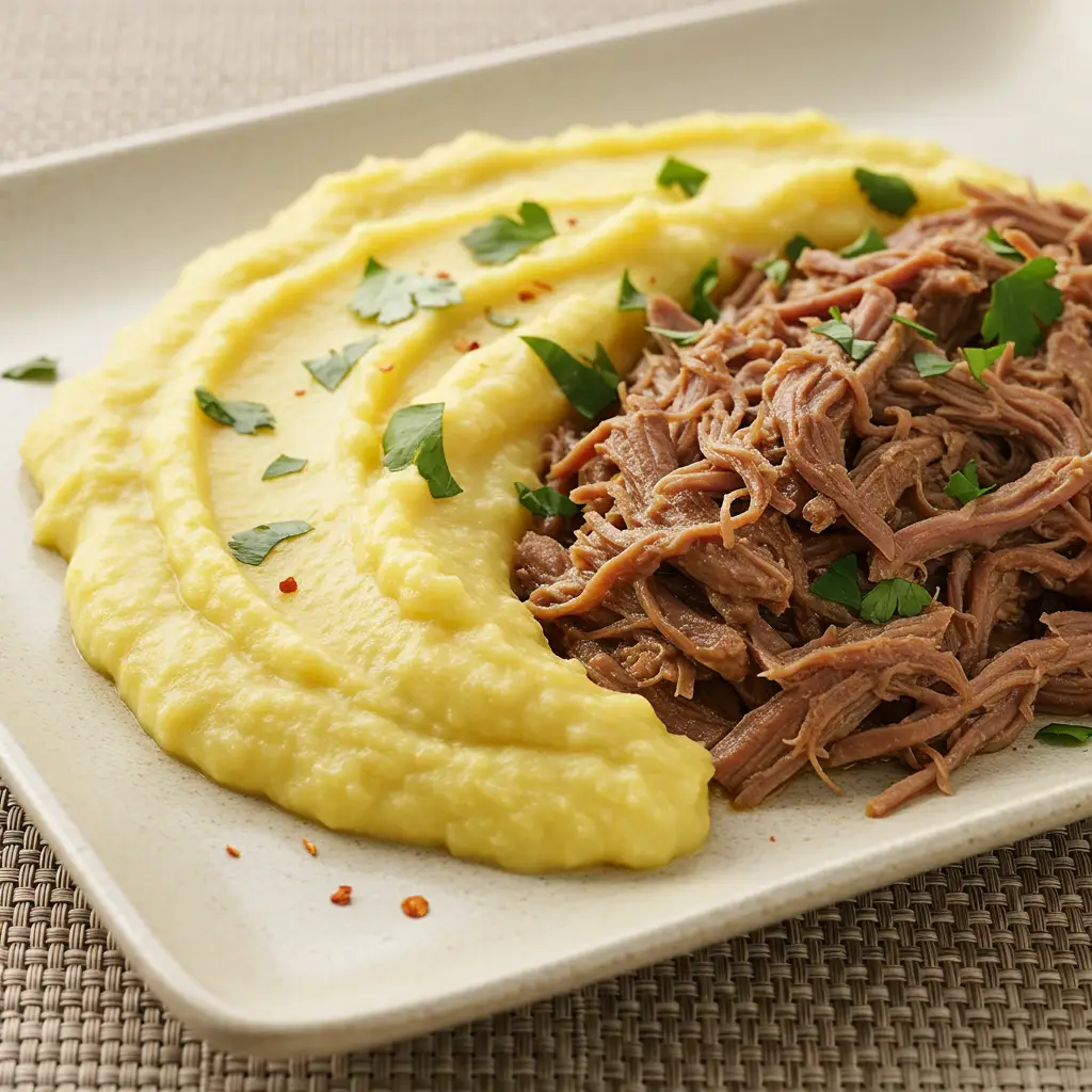 Receita de Purê de Mandioca Cremoso com Mussarela - Dicas e Dicas