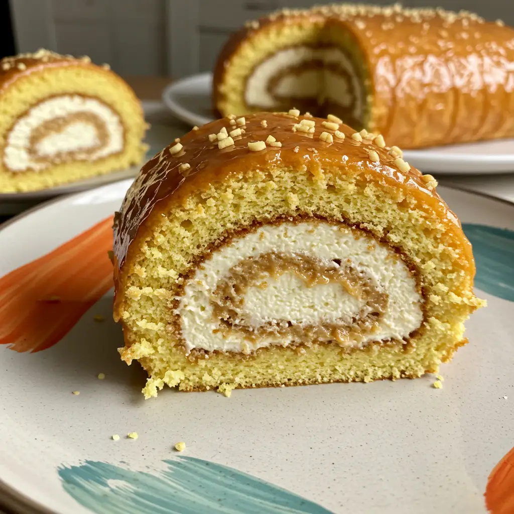 Receita de Rocambole de Doce de Leite Cremoso - Dicas e Dicas
