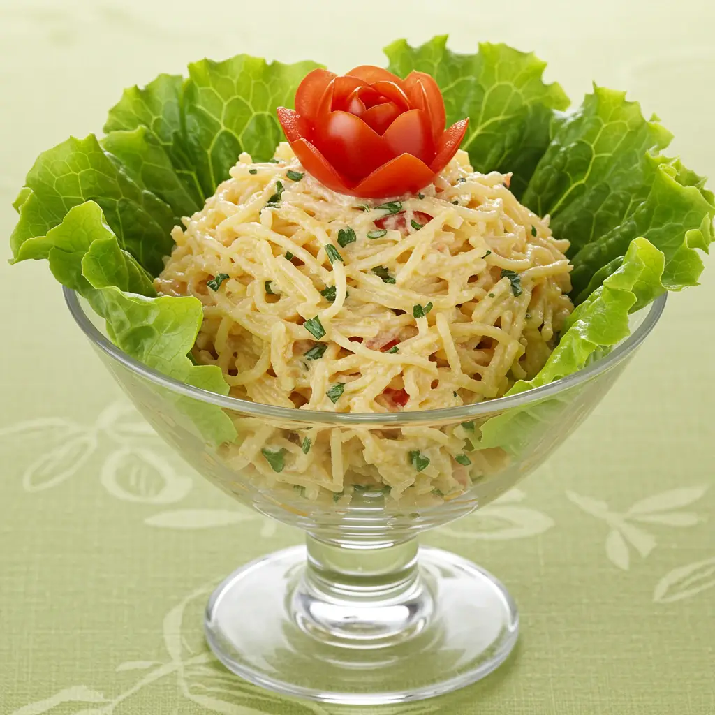 Receita de Salada de Alface com Batata Palha e Bacon - Dicas e Dicas