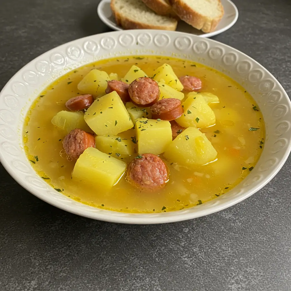 Receita de Sopão de Linguiça e Batata - Dicas e Dicas