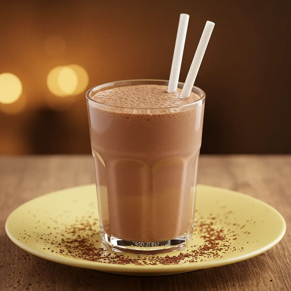 Receita de Suco Cremoso de Banana com Chocolate - Dicas e Dicas