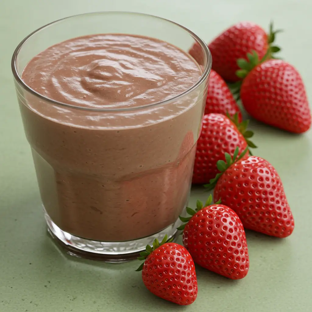 Receita de Suco Cremoso de Chocolate com Groselha e Morango - Dicas e Dicas
