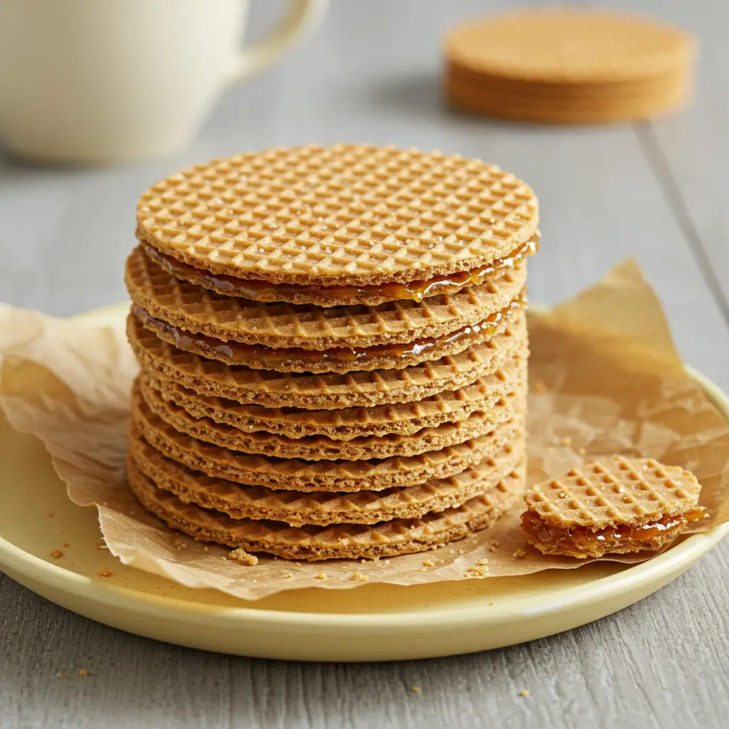 Receita de Waffles Holandeses Caseiros com Calda de Melado - Dicas e Dicas