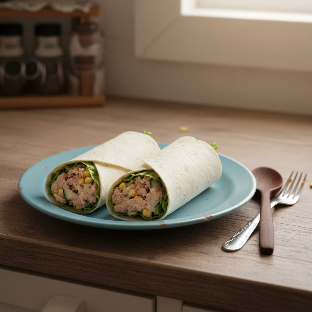 Receita de Wrap de Atum e Milho - Dicas e Dicas