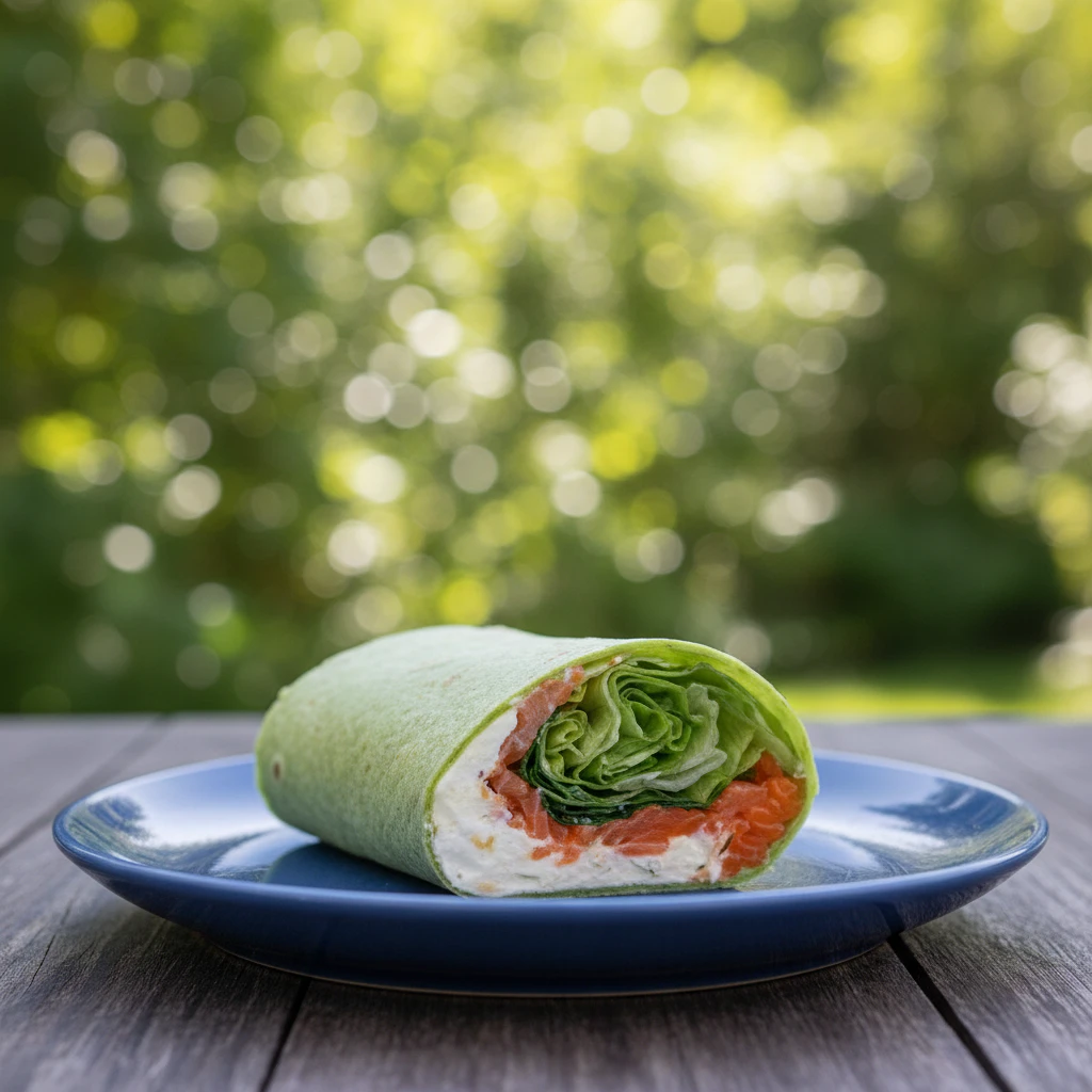 Receita de Wrap de Salmão Defumado - Dicas e Dicas